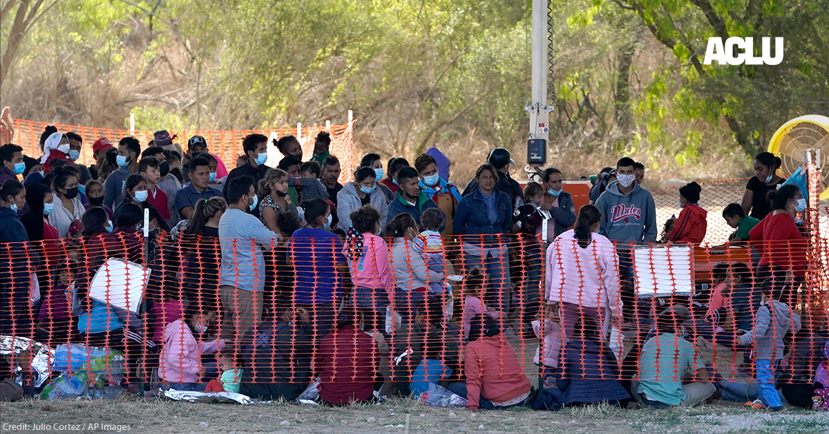 Border Patrol Must Stop Holding People in an Inhumane Outside Pen Under ...