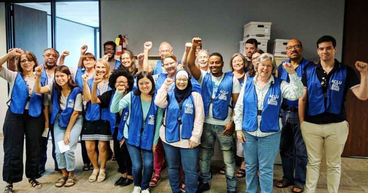 Legal Observer Training Dallas Aclu Of Texas We Defend The Civil